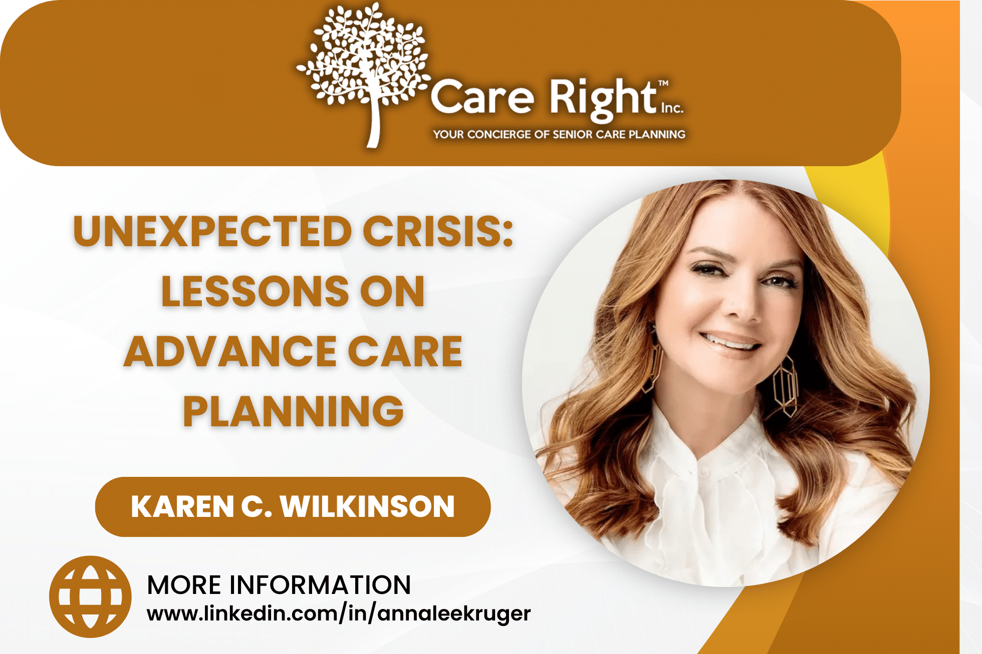 Unexpected Crisis: Lessons on Advance Care Planning with Karen C ...